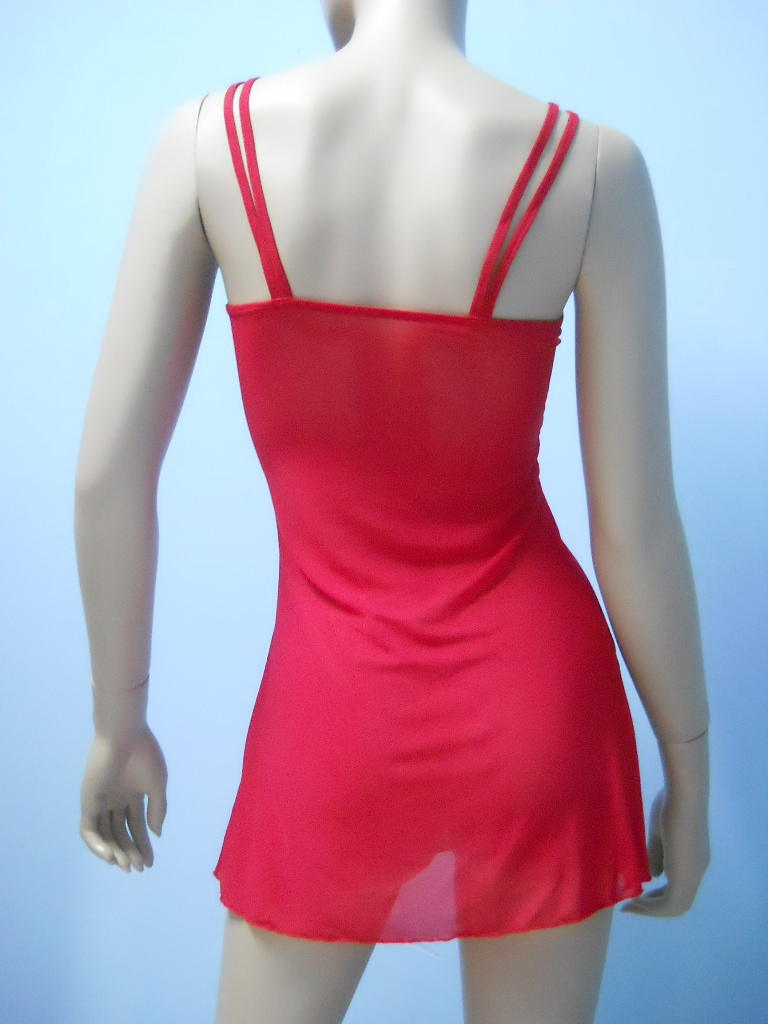 FASHION CARE 2U: L260 FC2U RED SEXY BABYDOLL LINGERIE SLEEPWEAR DRESS+G ...