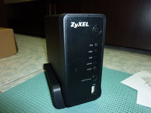 JC: ZyXEL NSA-210 開箱使用心得
