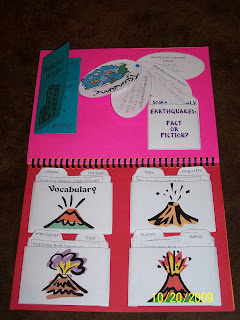 Harvest Blessings: Volcano Lapbook