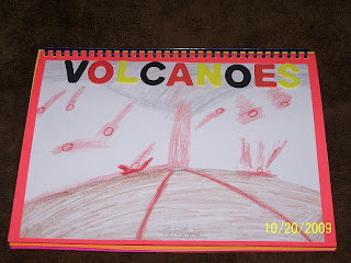 Harvest Blessings: Volcano Lapbook