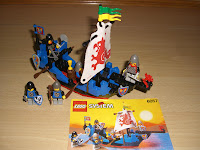 Rugbratz Toy Blog: LEGO Dragon Castle Knight Sea Serpent Ship # 6057