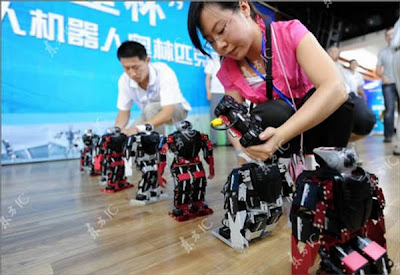 Humanoid Robots Olympic Games China