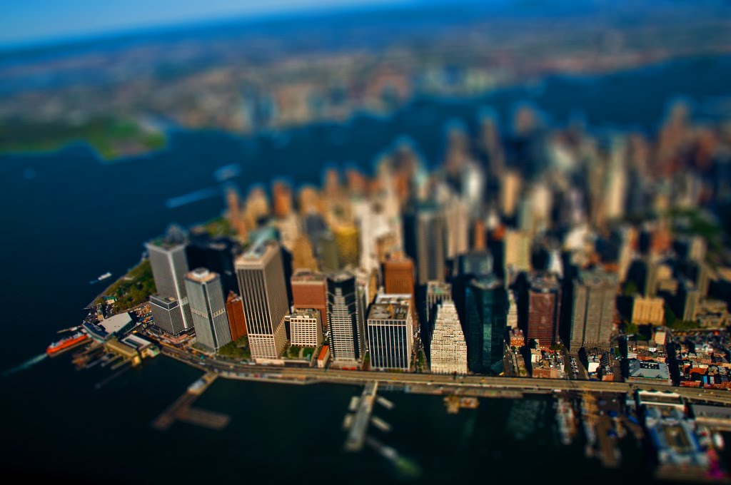 unfold.:: photo editing project. tilt-shift photography.