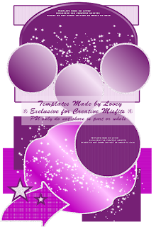 Creative Misfits Creations: Sparkle Templates