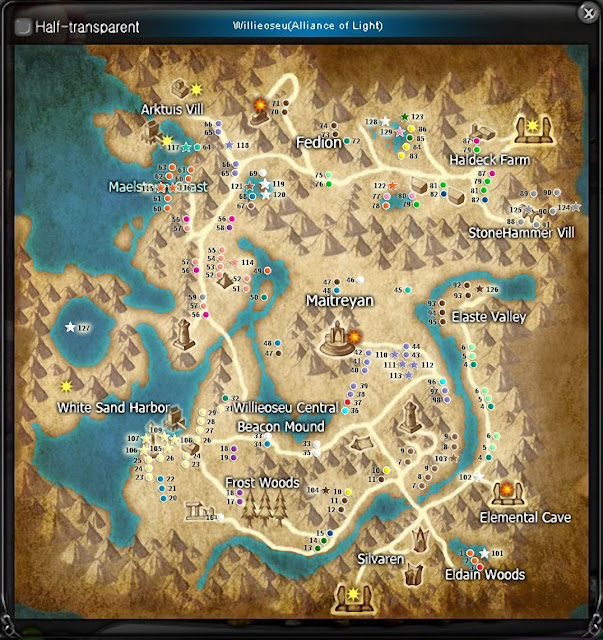 Fuerza Latina: Ubicacion de Boss y Mobs en Mapa 2 - Willieoseu