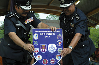 KOR SUKARELAWAN POLIS SISWA SISWI UITM MALAYSIA SHAH ALAM: PELANCARAN ...