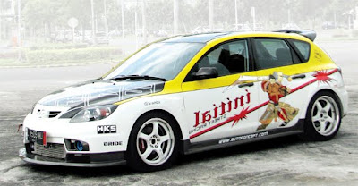 MODIFIKASI Mazda 3 2007 |SPESIFIKASI MODIFIKASI MOBIL