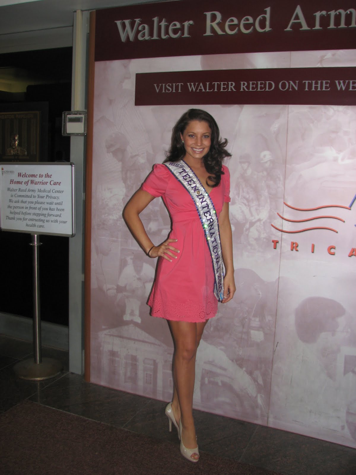 Visit to the Pediatric Ward at Walter Reed Army Medical Center