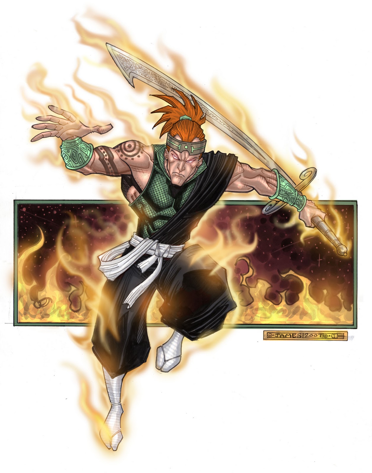 Scott James Art: Commissions &Con-Sketches