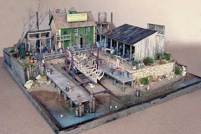 O Scale Dioramas: Nice works from a fellow diorama builder, Laurie Green