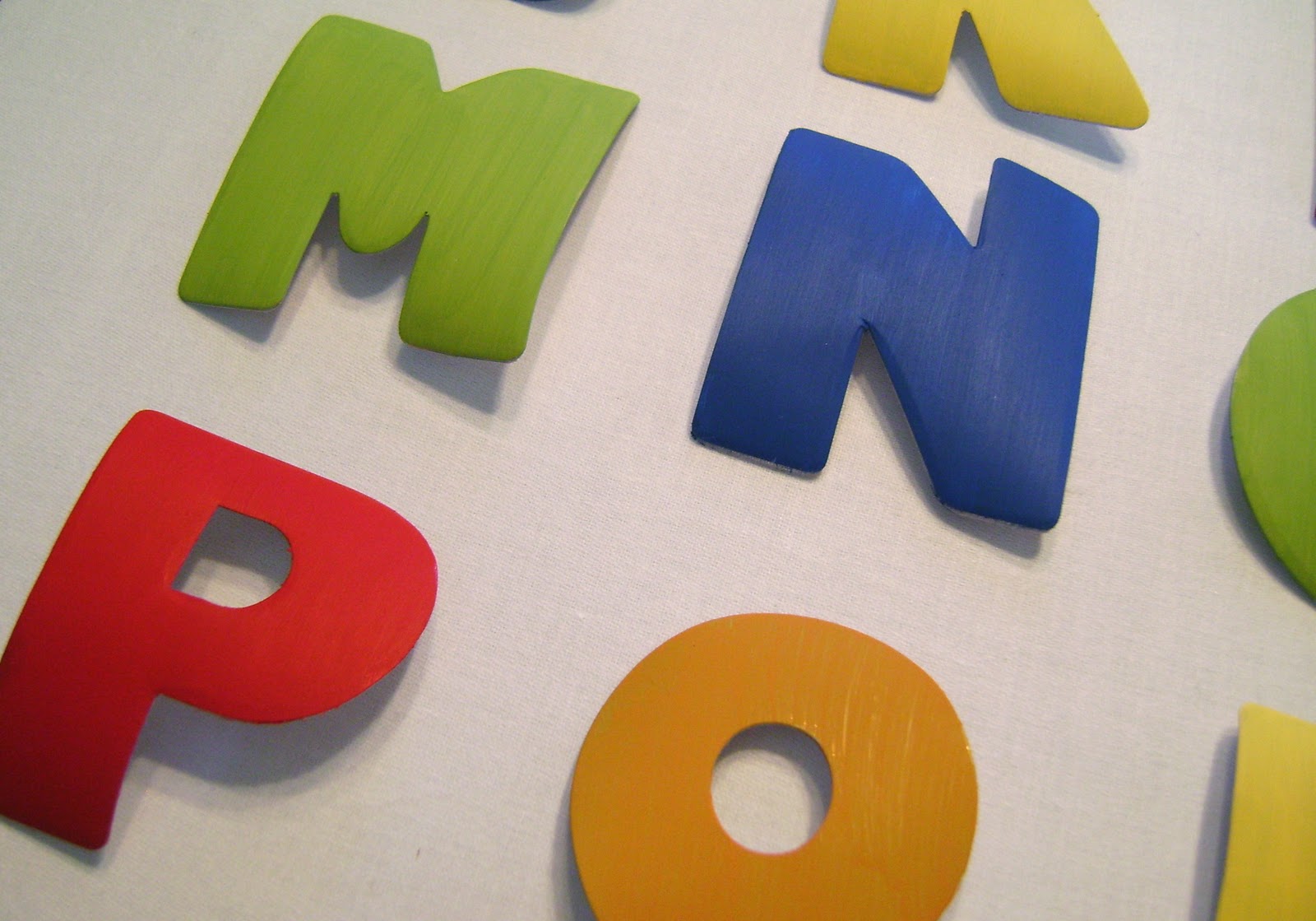 Design-Aholic: Budget Friendly Alphabet Art