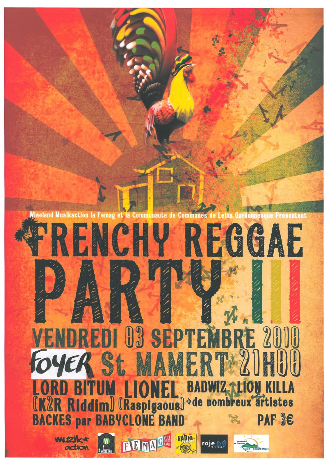 Leins Gardonnenque: French Reggae Party III