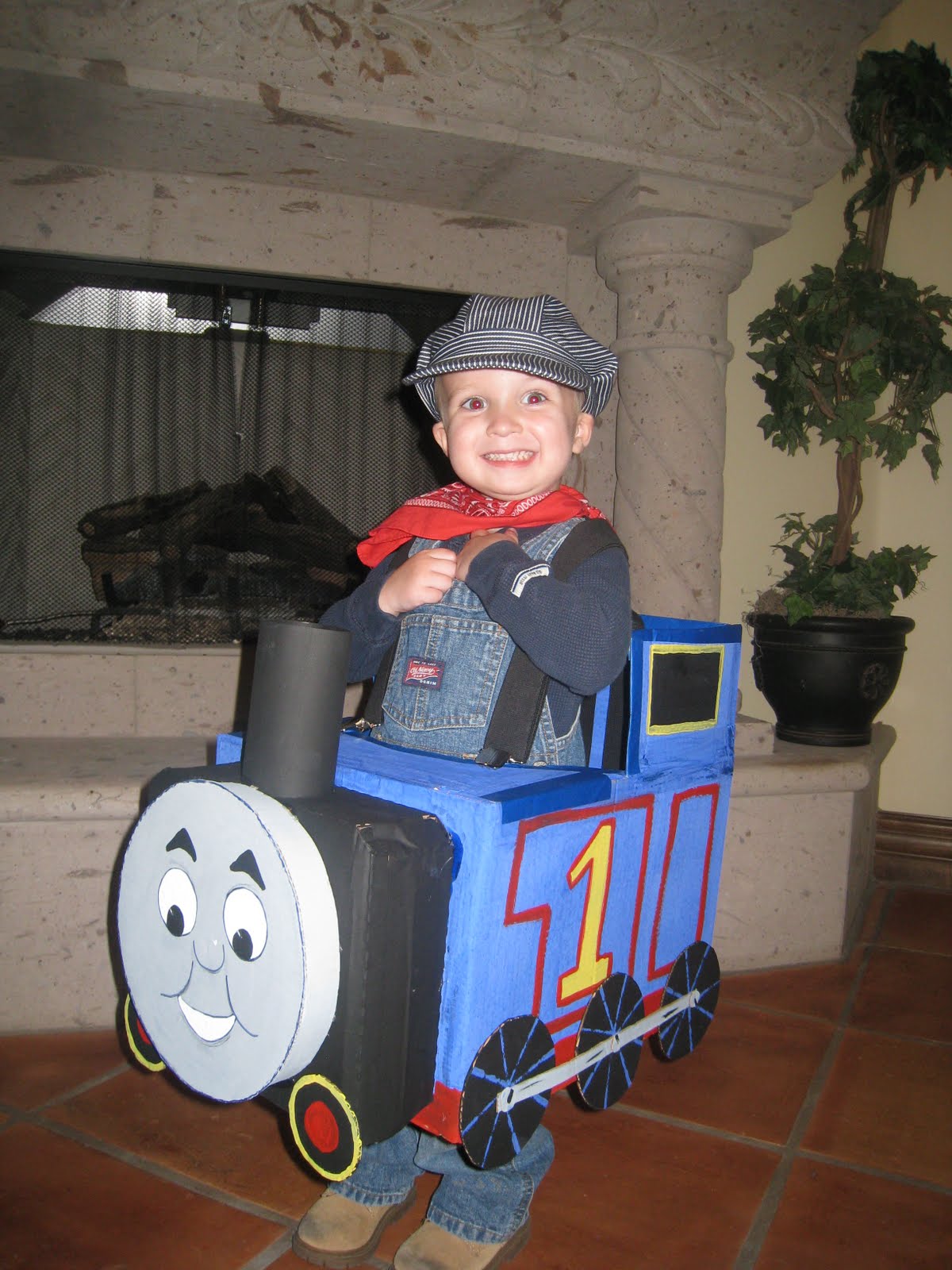 m e peterson family blog: THOMAS THE TRAIN COSTUME