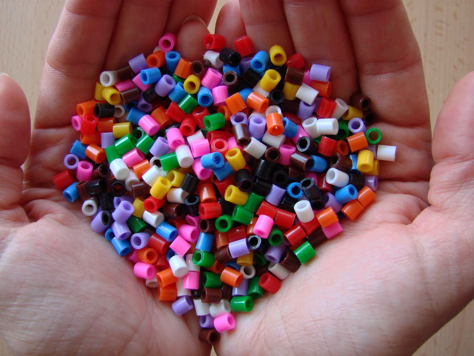 O meu mundo a cores: Perler beads