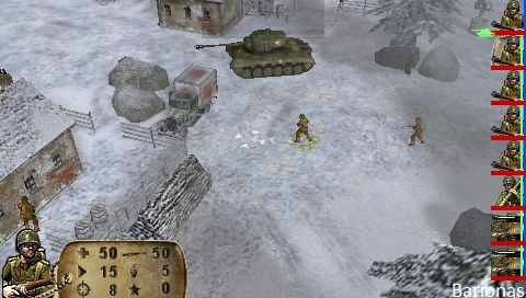 PSP Games: [PSP] Legends Of War - Patton's Campaign (2011) | ISO | 660 MB