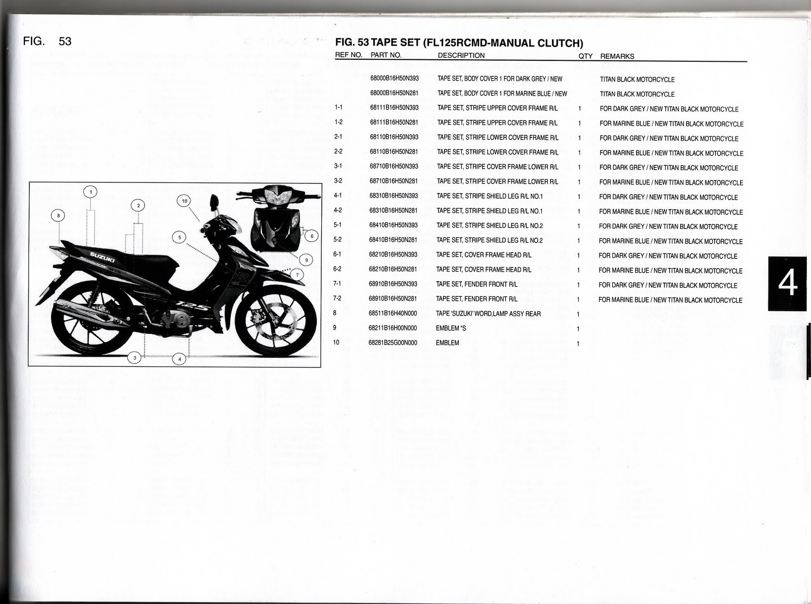 shogun rr/ sp: katalog shogun rr.sp