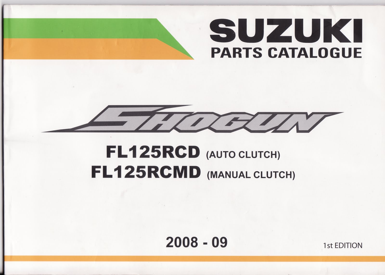 shogun rr/ sp: katalog shogun rr.sp