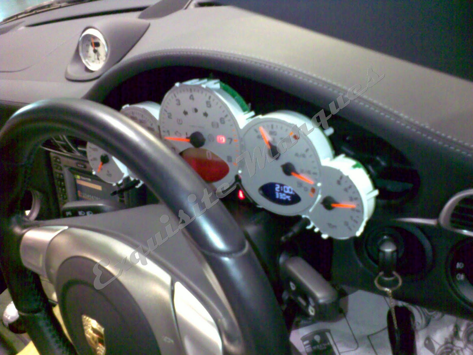 Exquisite Marques: Porsche 997 Turbo Speedometer Dials Replacement
