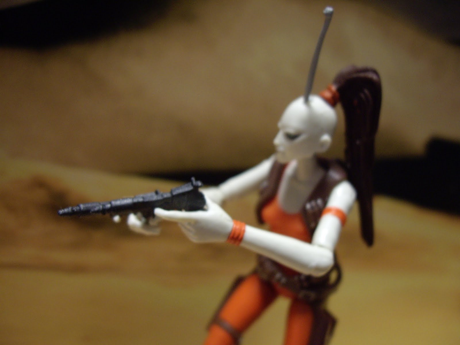 Star Wars: Customs for the Kid: Aurra Sing: The Antenna Dilemma