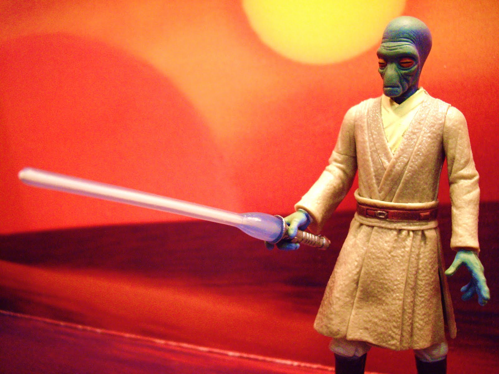 Star Wars: Customs for the Kid: Dad's Duros Jedi