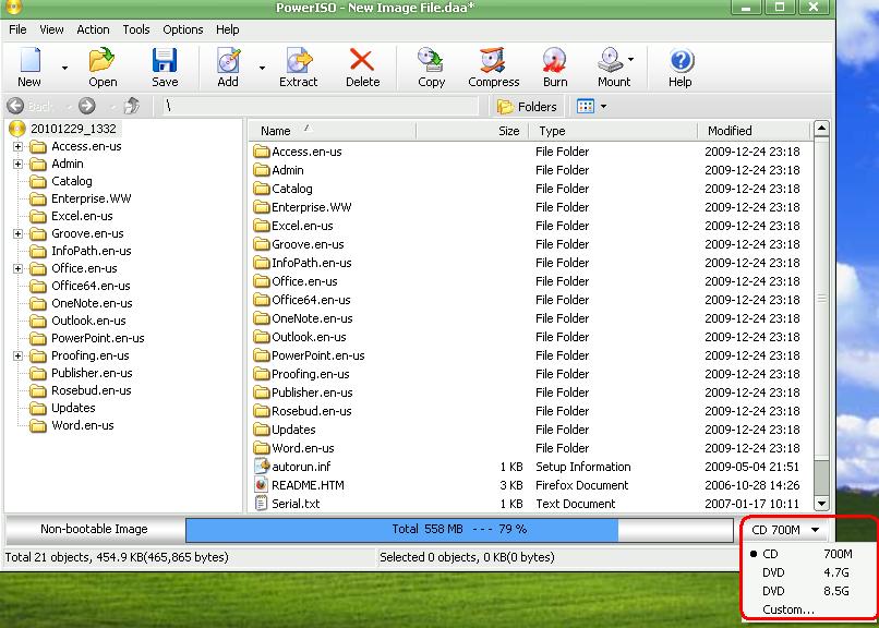Uchiha: Membuat File .ISO (Image File) Dengan Power ISO