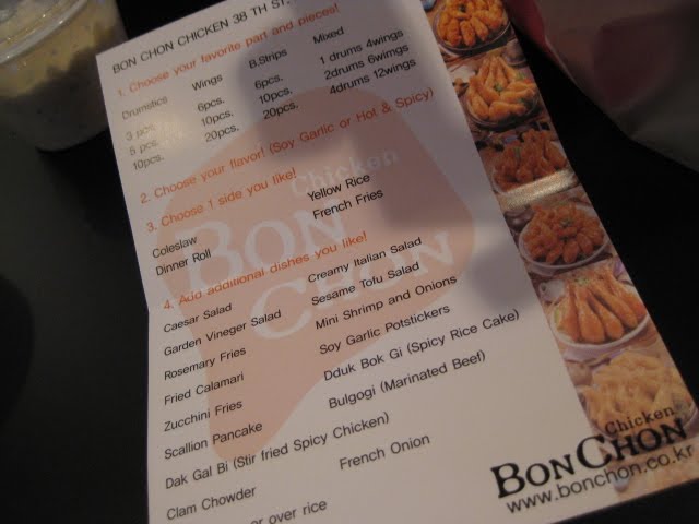 Heiwa Peas: The New KFC: Korean Fried Chicken - Review of BonChon Chicken