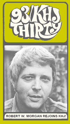 CLASSIC DJ & RADIO SCRAPBOOK: 93/KHJ's ROBERT W. MORGAN (1972)