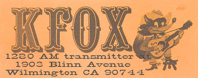 CLASSIC DJ & RADIO SCRAPBOOK: KFOX's TED QUILLIN (1971)