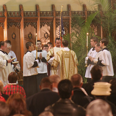 Te Deum laudamus!: Maundy Thursday 2008: Vigil Mass and Procession