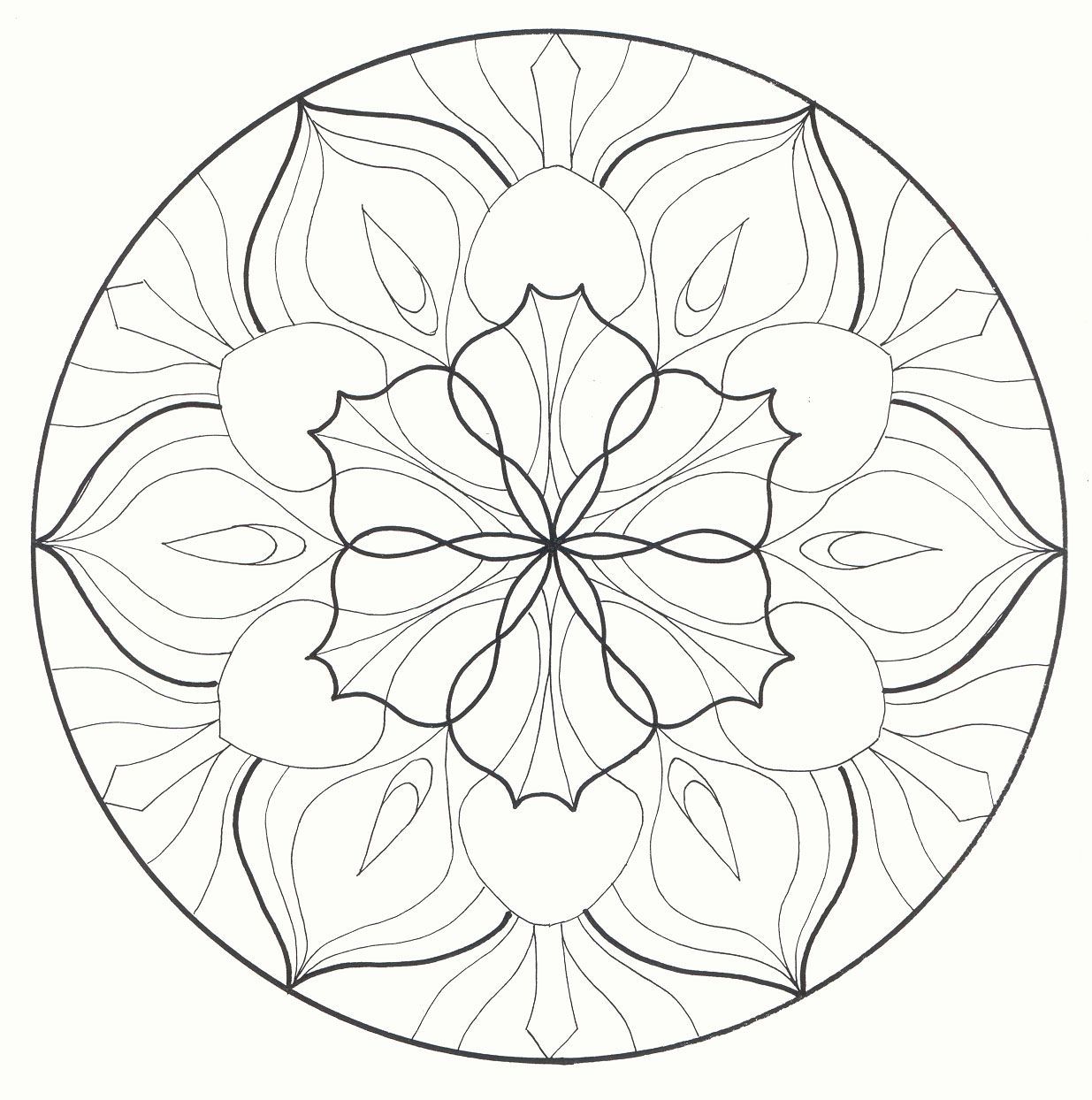 ♥¸¸*♥`*ESPAÇO APRENDENTE**´¯`*♥**´¯`*♥**: MANDALAS PARA IMPRIMIR E COLORIR