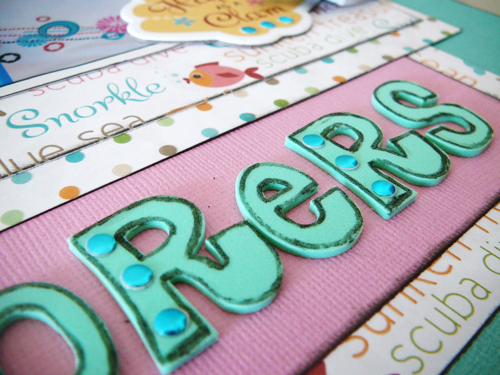 Me and the Little Rascals: Imaginisce Splash Dance Layout & I-Rock!