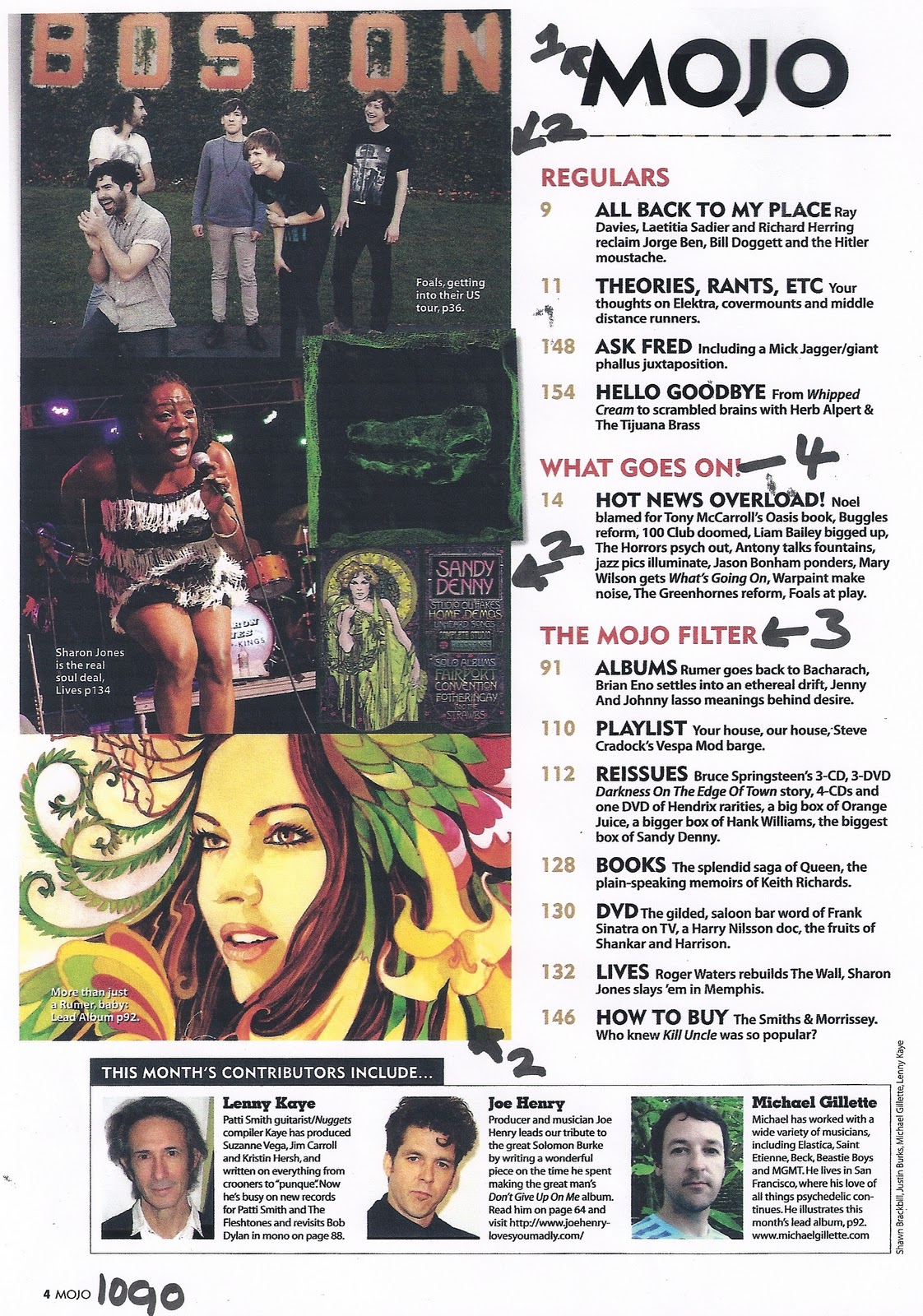 Phoebe-Alycia Georgiou: Analysis of Contents pages