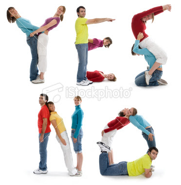 Where Is Fei: How To Make Human Alphabets