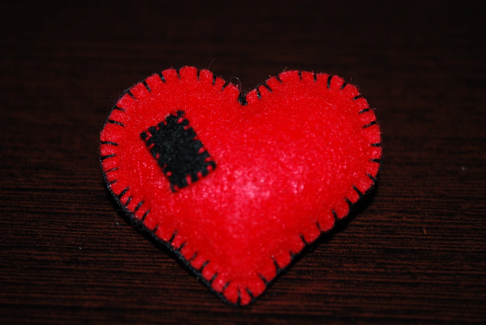 Mis cosejas en fieltro: Corazones