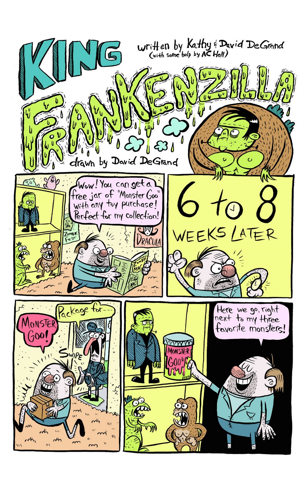 Heeby Jeeby Comix: King Frankenzilla