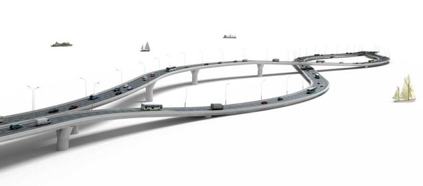 Ingenious Flipper Bridge Melds Left Side Drivers With Right Side Drivers