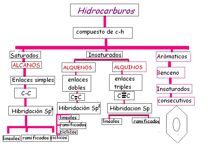 Alcanos-Alquenos-Alquinos: Hidrocarburos