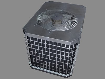 Scott Lopez 3D Artist: AC Unit Texture WIP's