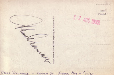 YESTERDAY'S TOWNS: SNAPSHOTS & POST CARDS #8: THE SCHUMANN FAMILY