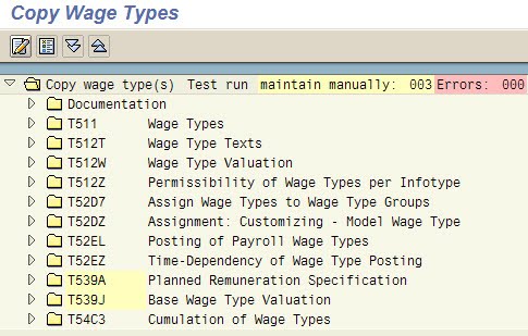 saphrmaterials: Creating Custom Wage Types
