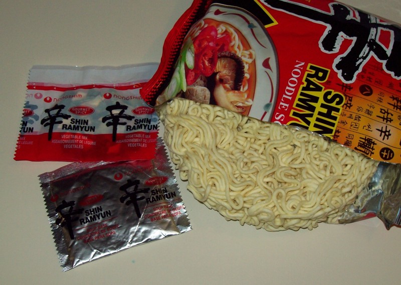 Ramen Butterfly: Nong Shim Shin Ramyun