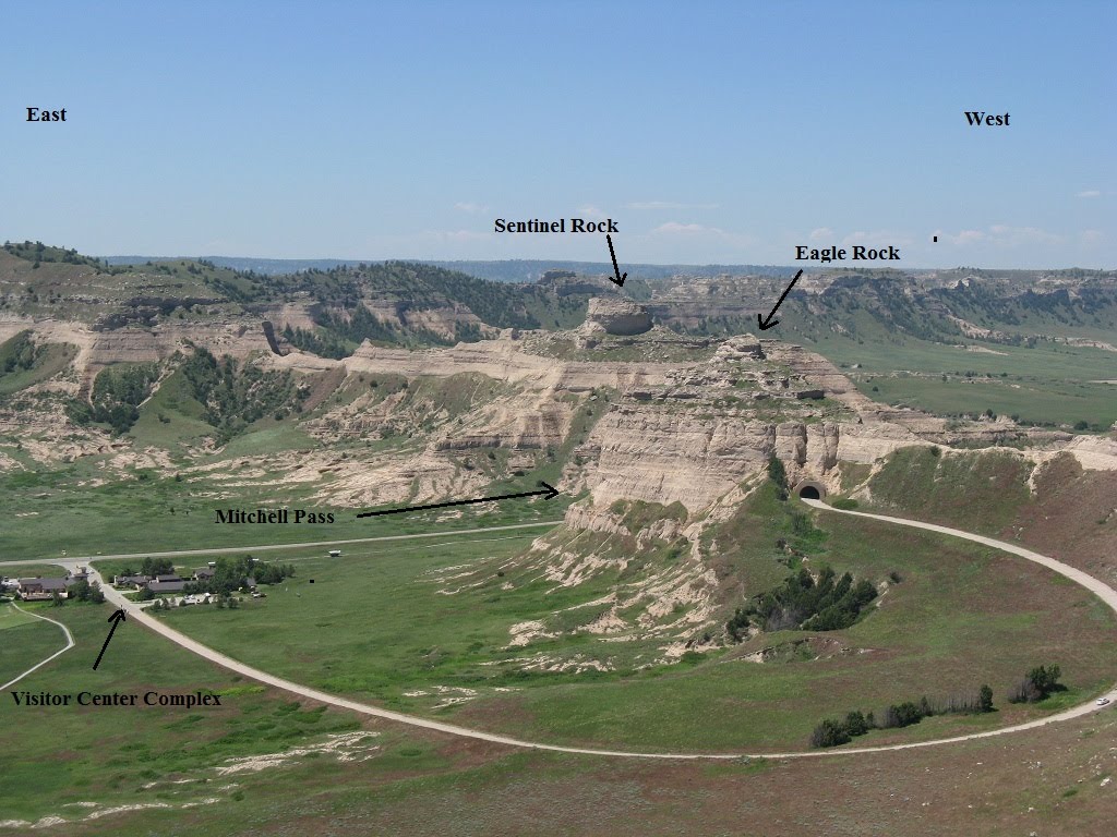 David & LaVerne - On the Oregon Trail - 2010: Scotts Bluff, Nebraska