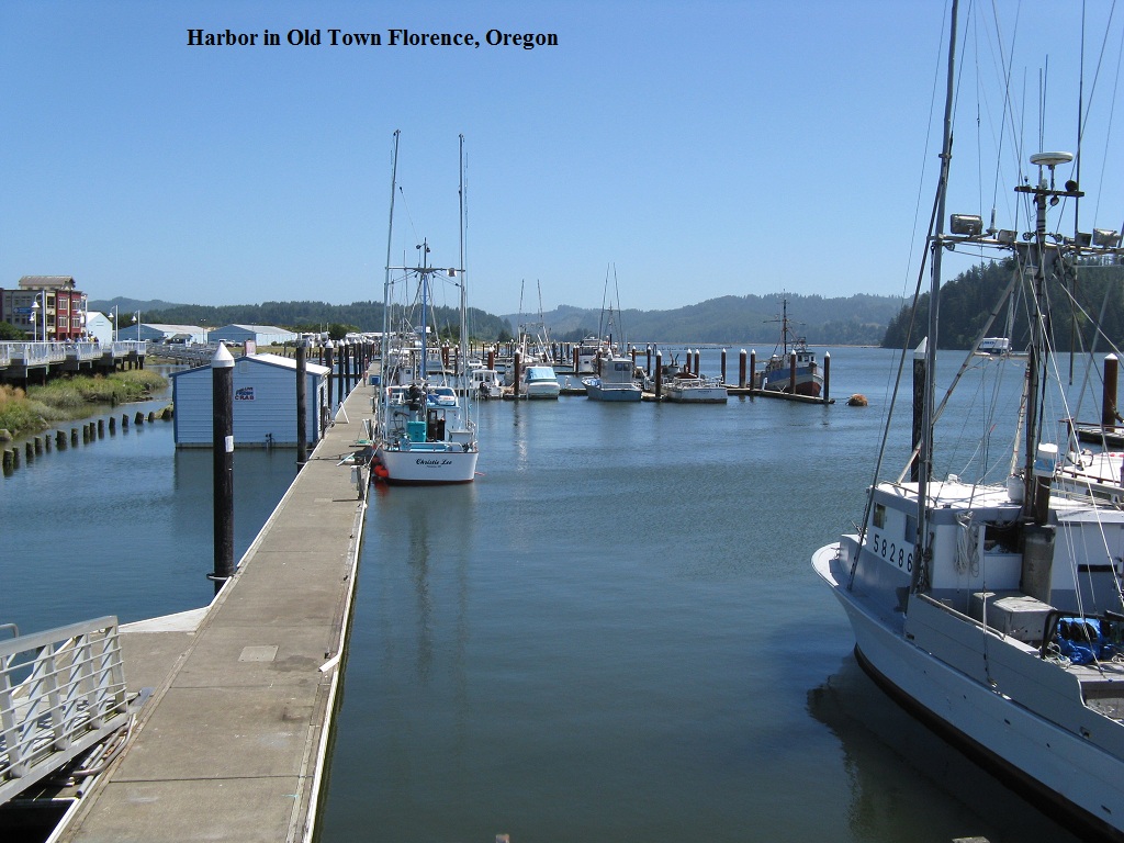 David & LaVerne - On the Oregon Trail - 2010: Florence, Oregon