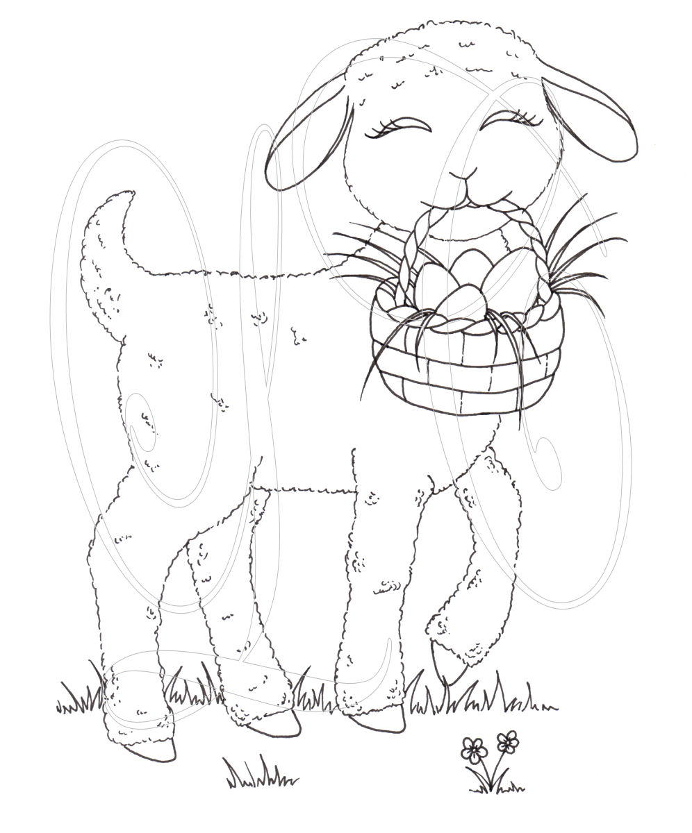 Lexi's Creations: Easter Lamb