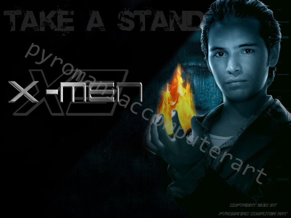 Pyromaniac Art: X:Men Pyro Wallpaper
