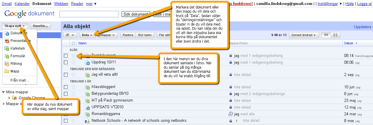 IKT-skafferiet: Google Docs i projektarbetet - del 2