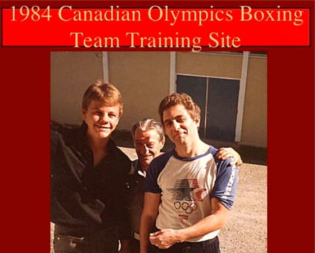 CANADIAN OLYMPIC BOXERS: 1984 Canadian Olympic Boxers