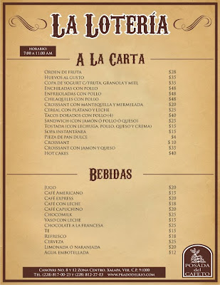 Estudio E - diseño y publicidad: Diseño de carta menú para el ...