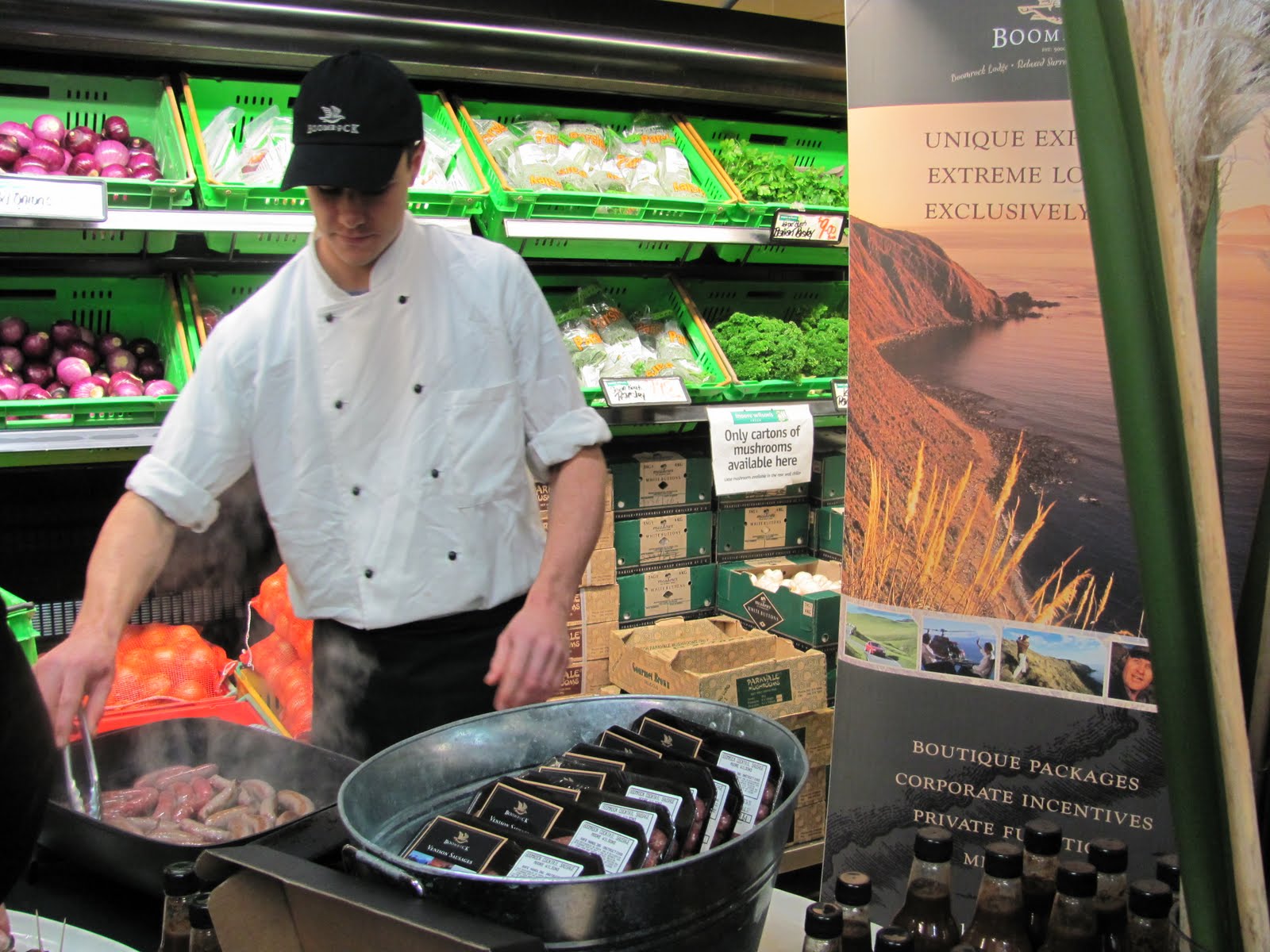 Mrs Cake: Moore Wilson's Food Heroes Day