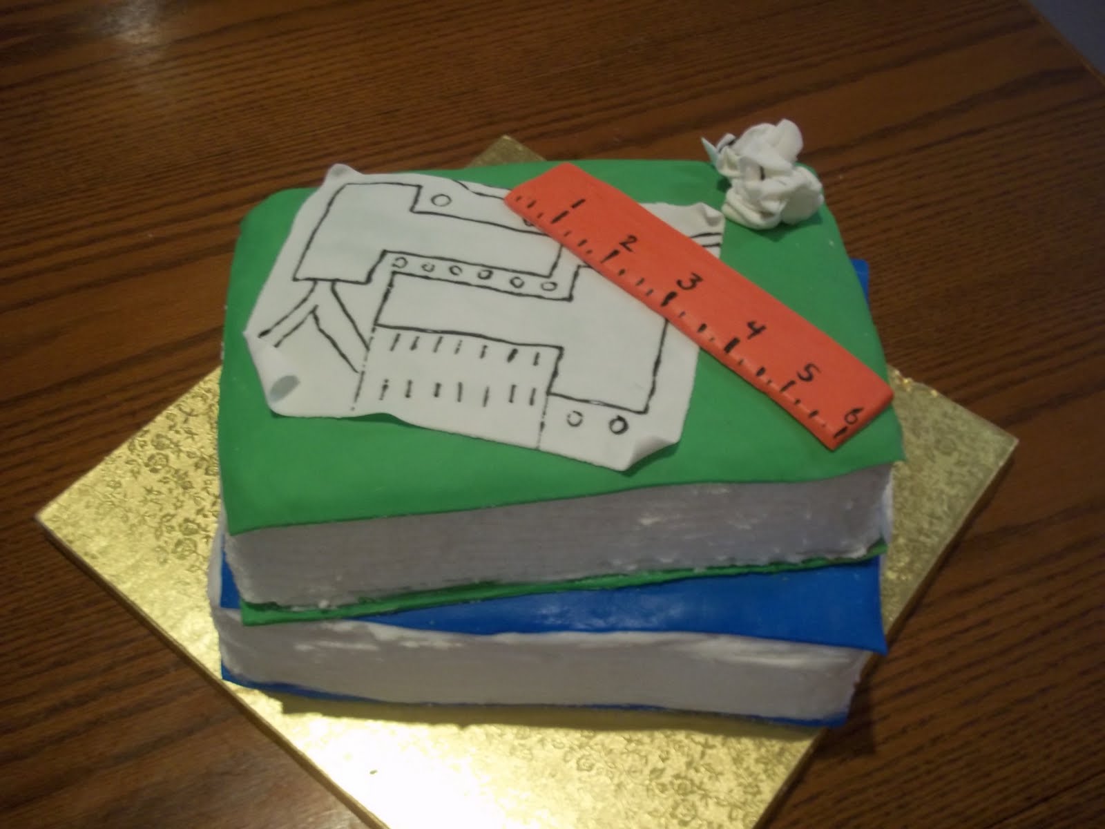 Cakes by Jenn: Architecture Student Cake